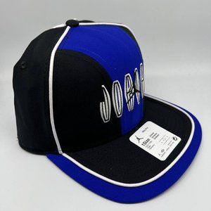 Jordan | Accessories | Air Jordan Blue Black Jumpman Hat Snapback Cap ...